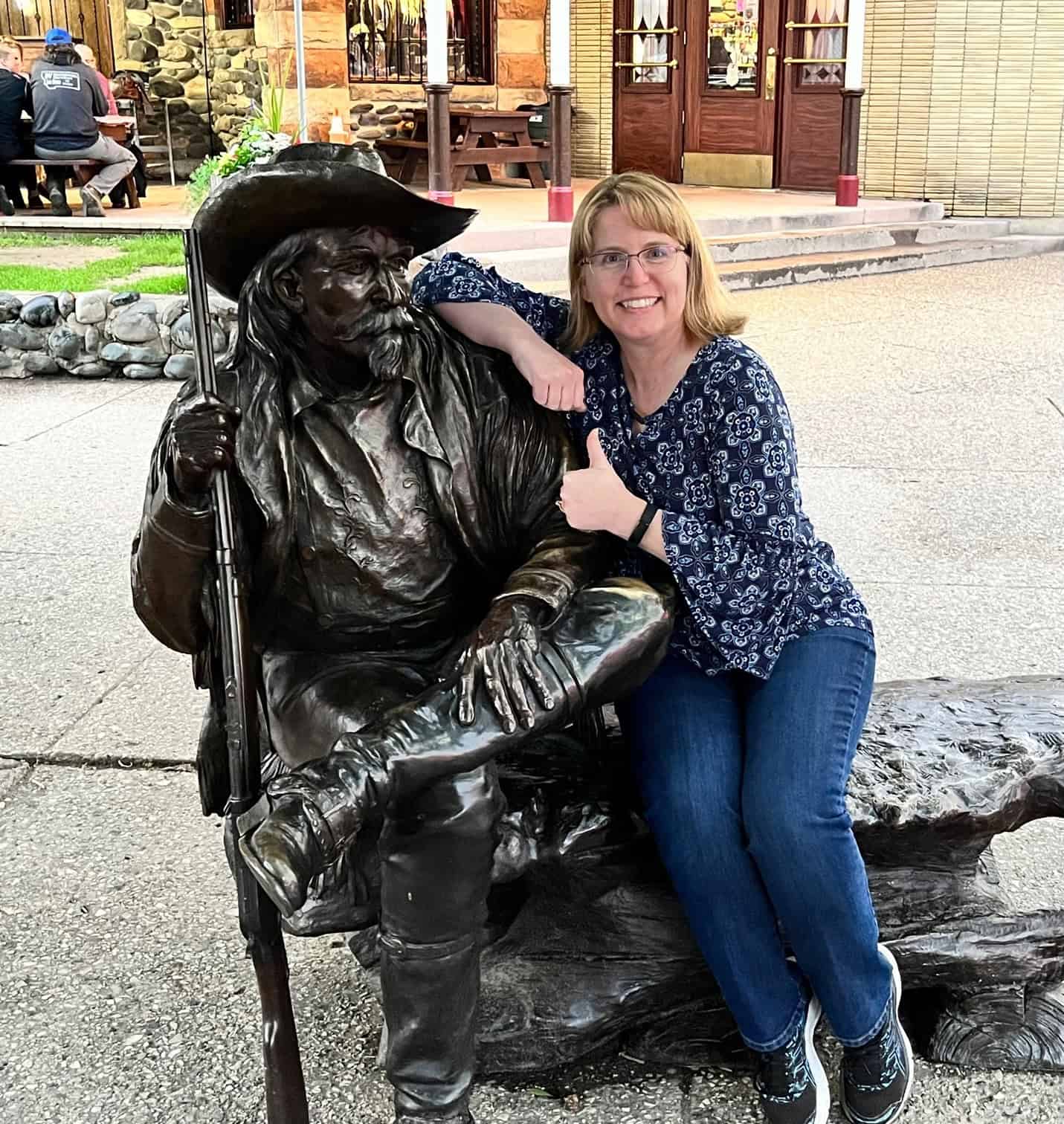 Me and Buffalo Bill - Carmen Peone