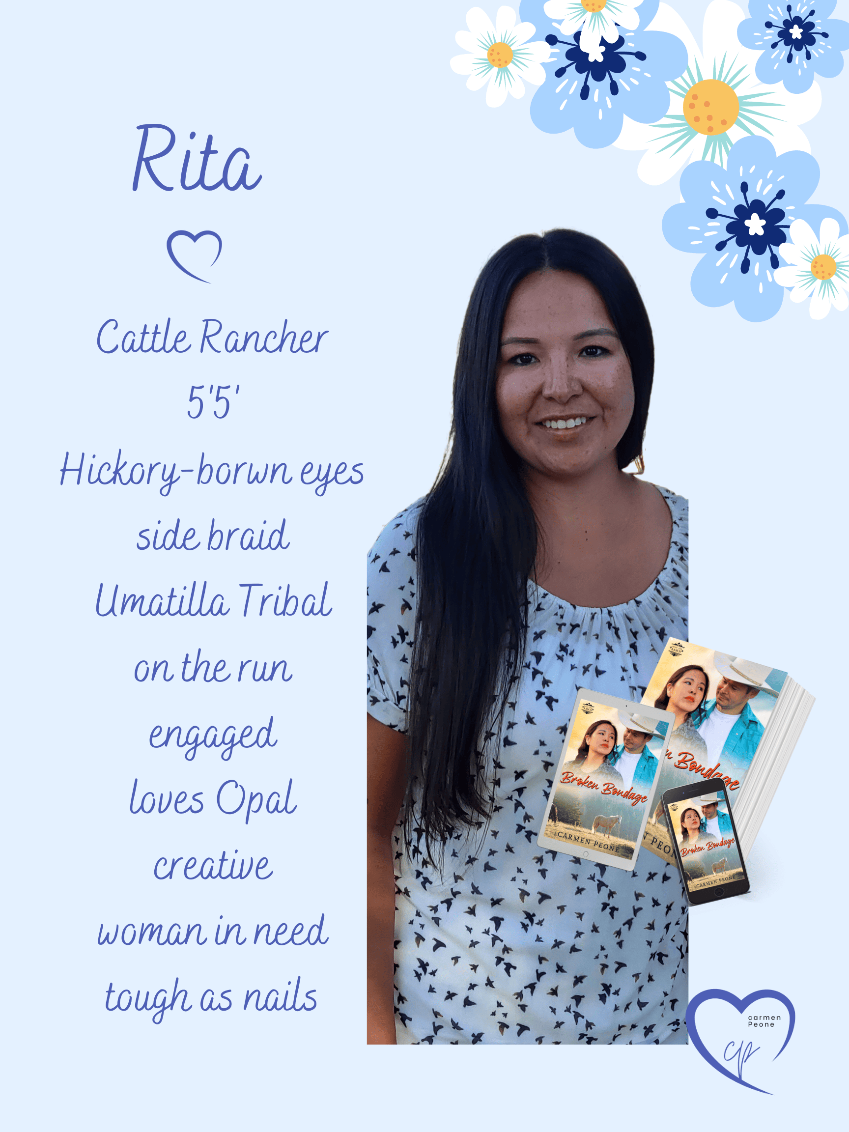 Meet the Characters, It's Book Release Day!! - Carmen Peone